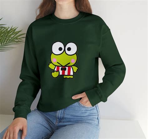 Keroppi Sweatshirt Cute Sanrio Sweater Keroppi Sweater Cute Sanrio T