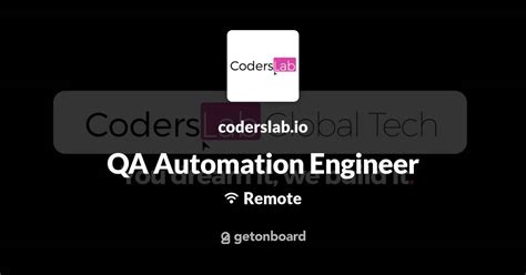 qa automation engineer en remoto teletrabajo get on