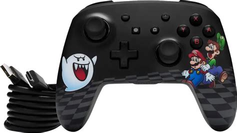 Powera Enhanced Wireless Controller For Nintendo Switch With Lumectra Mario Peek A Boo Powera Enhanced Wireless Controller For Nintendo Switch With Lumectra Mario Peek A Boo