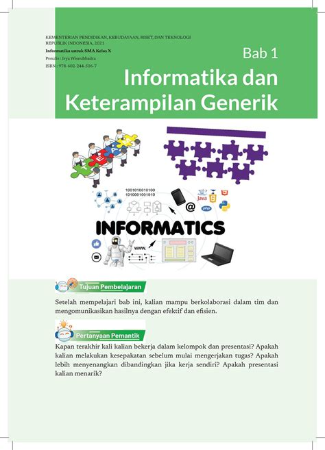 Buku Murid Informatika Informatika Bab 1 Fase E Bab 1 Pengantar