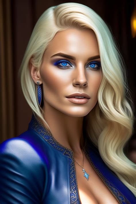 Lexica Blond Yeux Bleus Cheuveux Court The Witcher Assassins