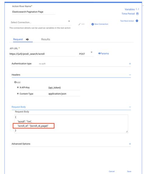 How To Paginate With Elasticsearch Using Scroll In Rivery Tutorial
