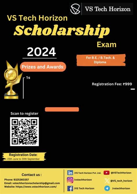 Vs Tech Horizon Pvt Ltd On Linkedin Scholarship Education Vstechhorizon India Steam
