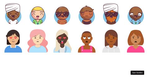 React Random Avatar Codesandbox