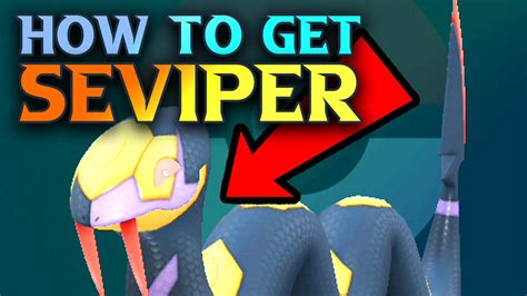 How To Get Seviper Pokemon Scarlet And Violet Seviper Location Youtube