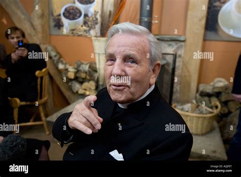 Slapstick Comedian Sir Norman Wisdom In His Latest Role As A Village
