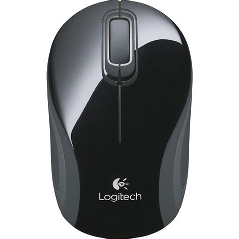 Logitech M Wireless Mini Mouse Black Silver Logitech Mini Mouse Travel Accessories Store