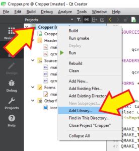 Adding External Libraries To Qt Projects Amin