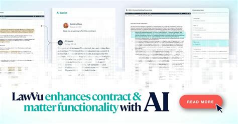 Zuva On Linkedin Lawvu Enhances Contract And Matter Functionality With Ai