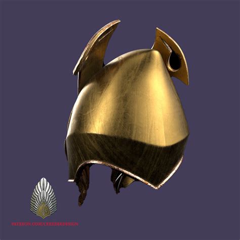 3d File Mirkwood Elven Helmet Lord Of The Rings 3d Digital Download