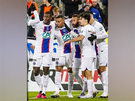 French Cup Mbappe First PSG Player To Hit Goals In One Match Leads Side To Final After