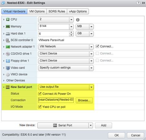 Vm Serial Logging To The Rescue For Capturing Nested Esxi Psod