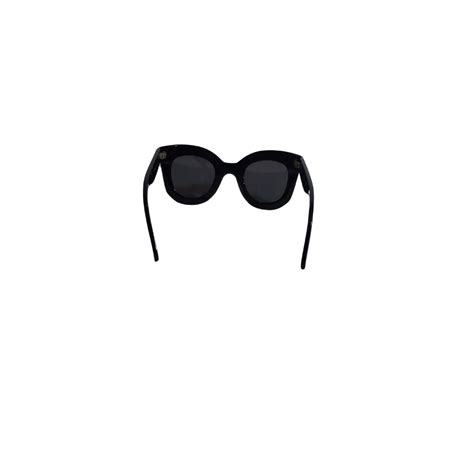 Celine Black Cl 41393s Marta Cat Eye Sunglasses Gently Used