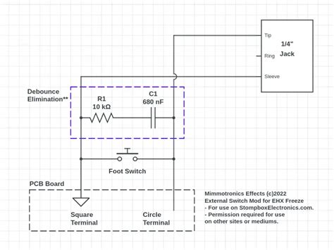 External Switch Mod For The Ehx Freeze Stompbox Electronics