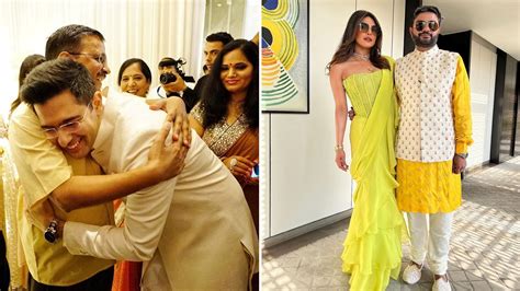 Parineeti Chopra And Raghav Chadha Engagement Priyanka Chopra Delhi