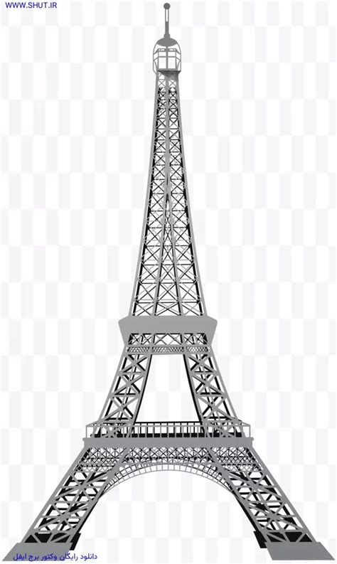 دانلود رایگان وکتور برج ایفل