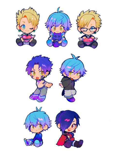 Seragaki Aoba Ren Trip Virus And Beni Dramatical Murder Drawn By