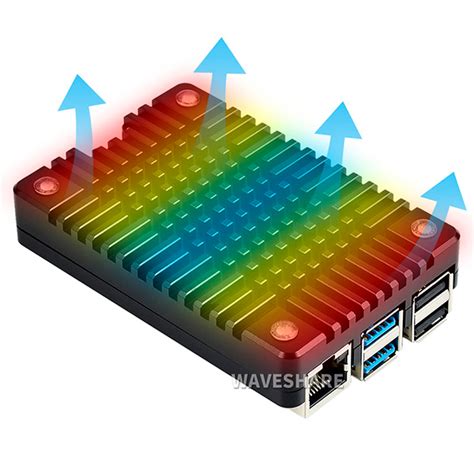 Onpadru Тонкий корпус из алюминиевого сплава для Raspberry Pi 4 Цена 1 59000 руб