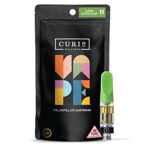 Super Lemon Haze Vape Cartridge [1g] Curio Wellness™