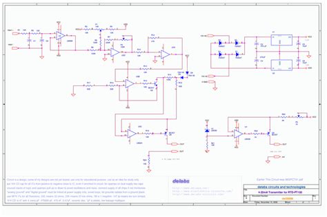 Mini Rtd Pt100 Three Wire Transmitter Delabs Schematics Electronic