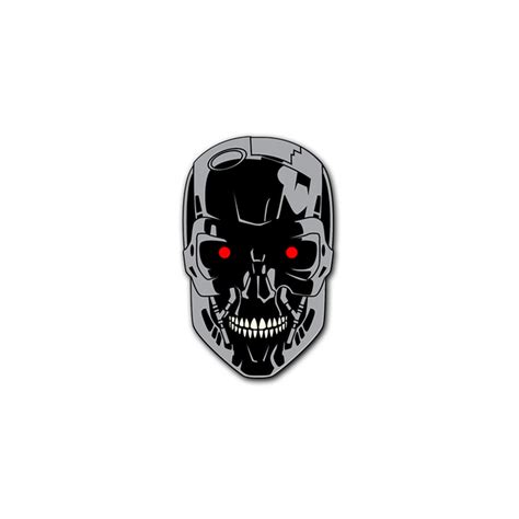 The Terminator Endoskull Enamel Pin Gutter Garbs