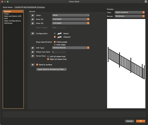 fencing issues troubleshooting vectorworks community board