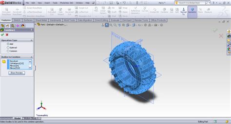 Tutorial Designing Atv Tyre In Solidworks Grabcad Tutorials