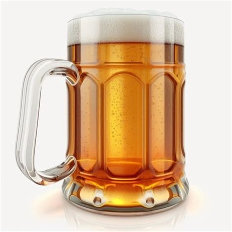 Premium Ai Image Beer Glass Mockup