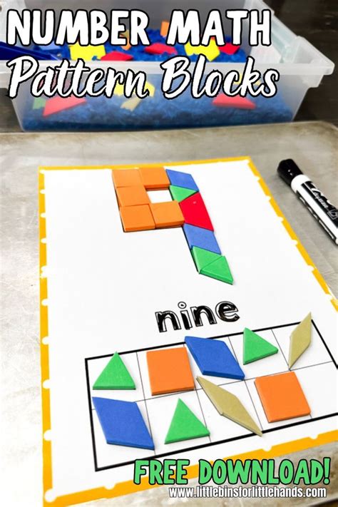 Free Printable Pattern Block Numbers I 2024