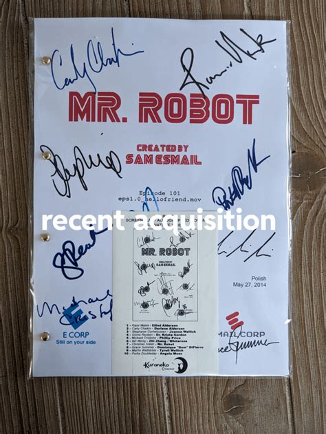 Script Of Pilot Episode Rmrrobot