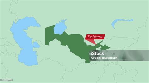 국가 자본의 핀 우즈베키스탄지도 0명에 대한 스톡 벡터 아트 및 기타 이미지 0명 경제 관광 Istock