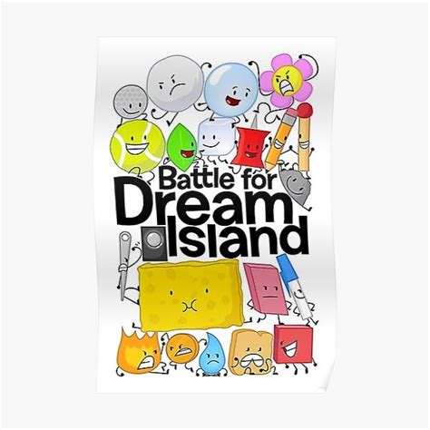 Battle For Dream Island Poster Poster For Sale By Ayasnades Redbubble