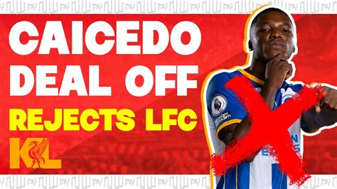 CAICEDO REJECTS LIVERPOOL IS THE DEAL OFF Liverpool FC Transfer News