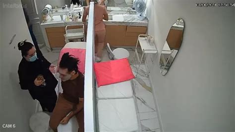 Imagens mostram momento em que vítima começa a passar mal após peeling
