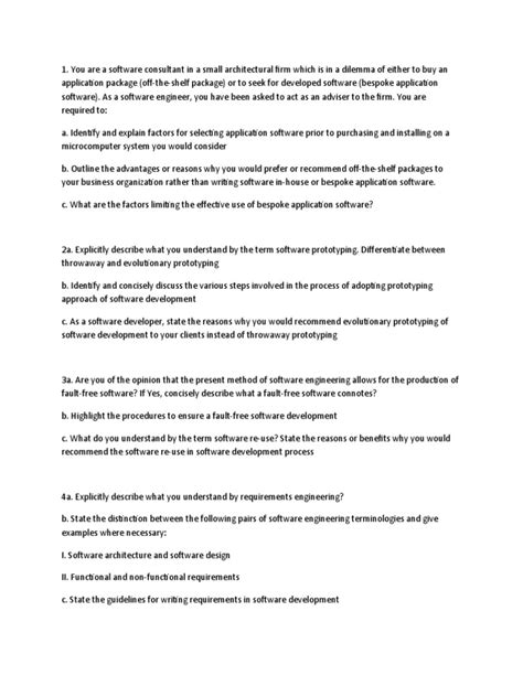 software engineering answers pdf software testing software