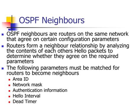 Ppt Open Shortest Path First Ospf Powerpoint Presentation Free