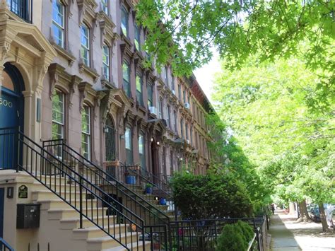 Two Blocks Of Brownstones In Bed Stuy Now An Nyc Historic District