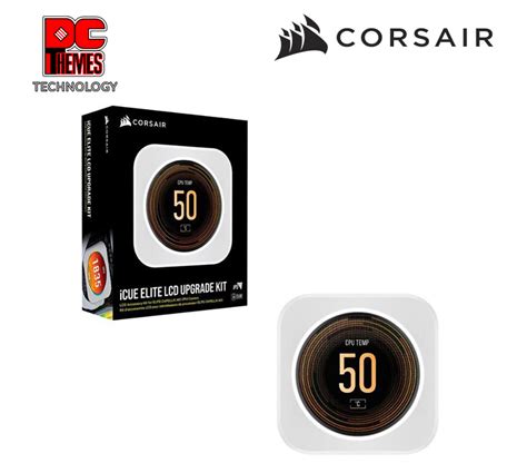 Corsair Icue Elite Cpu Cooler Lcd Display Upgrade Kit White