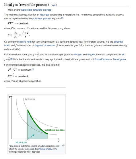 Thermodynamics Why Is Pvgamma Constant In An Adiabatic Process