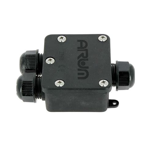 Set de 4 Cajas de Interconexión Estancas 3 Vías con conector automático