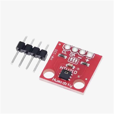 Htu21d Temperature And Humidity Sensor Module Quartzcomponents