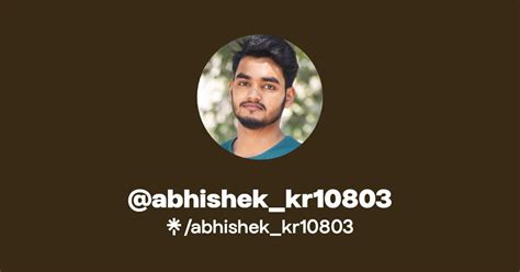 abhishek kr10803 instagram linktree