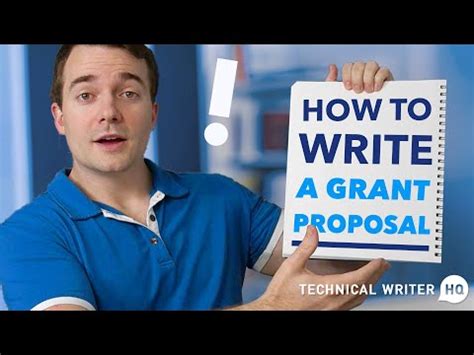 How To Write A Grant Proposal In 8 Steps Technical Writer HQ