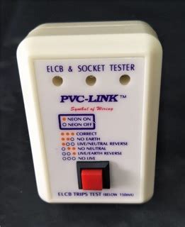ELCB Socket Tester 13A PVC Link Shopee Malaysia