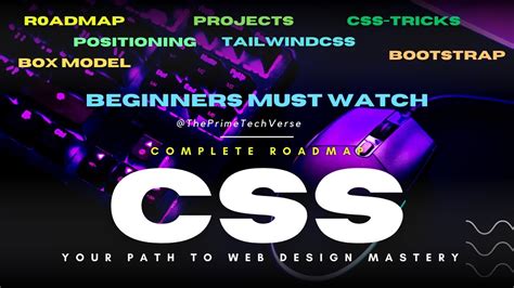 How To Learn Css Fast Complete Roadmap For Beginners Youtube
