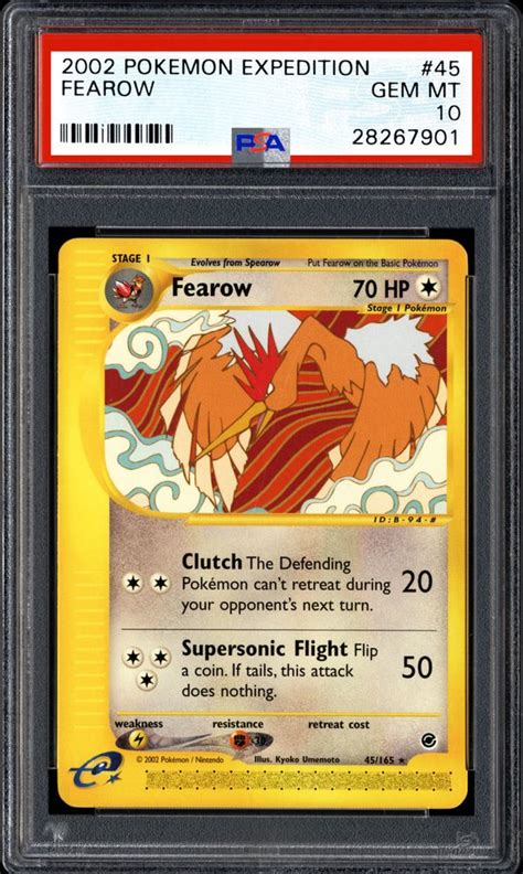 Auction Prices Realized Tcg Cards 2002 Pokemon Expedition Fearow