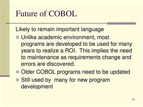 PPT Structured COBOL Programming PowerPoint Presentation Free Download ID