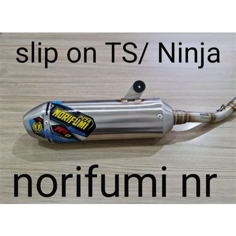 Jual Slip On TS Ninja GTX Silencer Ninja Trail TS Norifumi NR Shopee