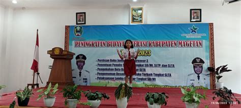 Lomba Bertutur Tingkat Kabupaten Bagi SD MI Tahun 2023 Dinas