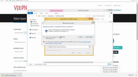 How To Install Openvpn Client On Windows Youtube